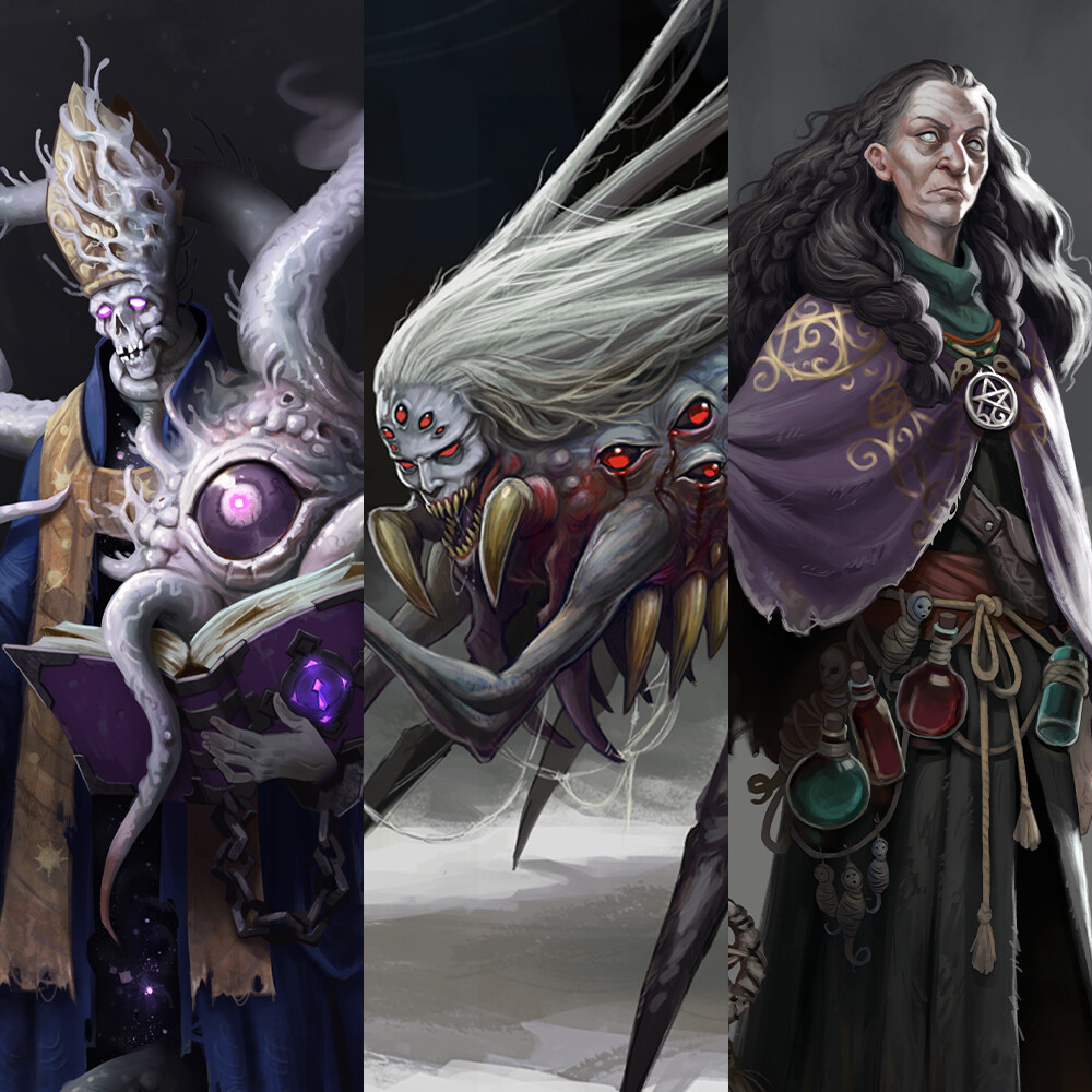 ArtStation - Dark Fantasy Characters