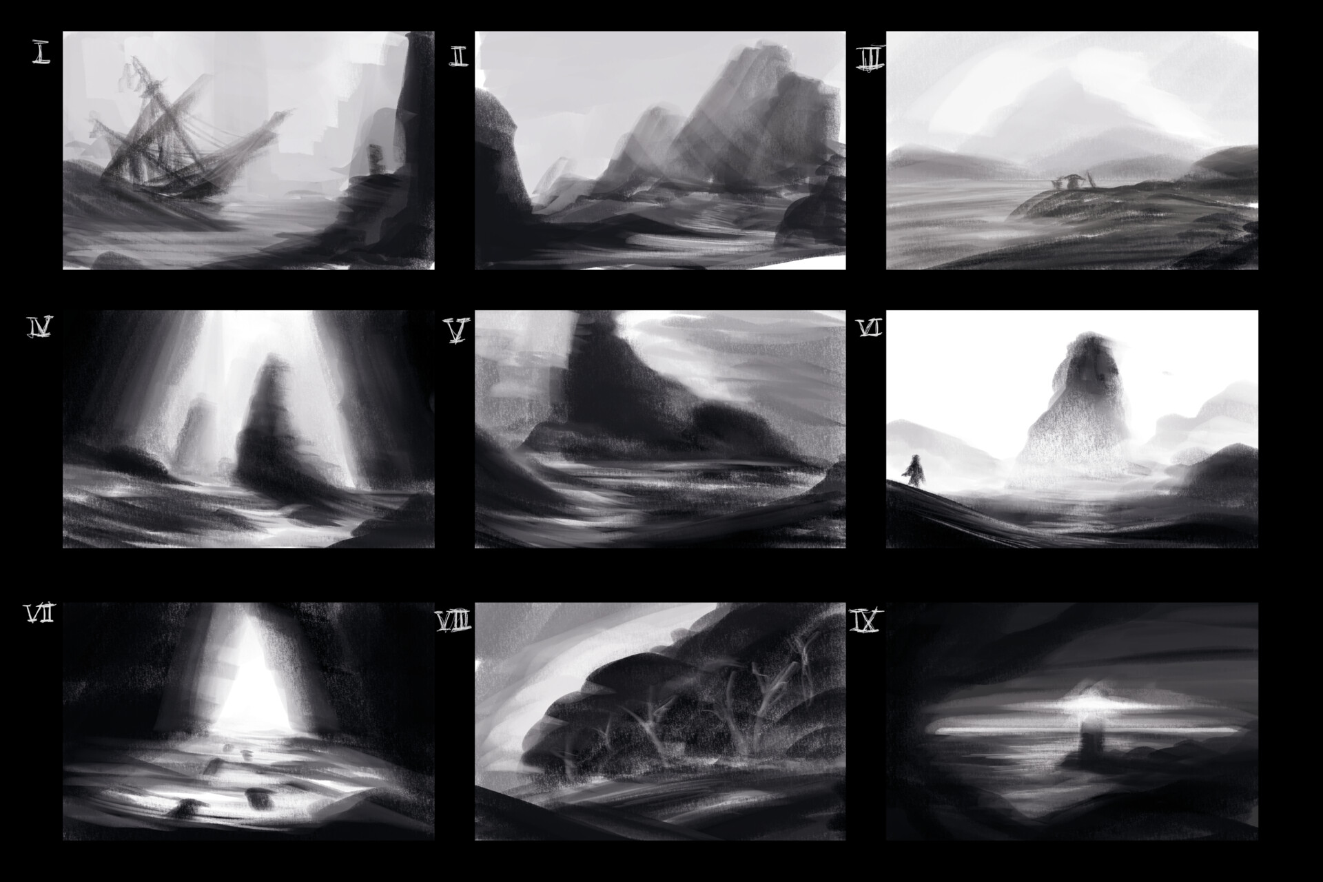 ArtStation - late night sketches