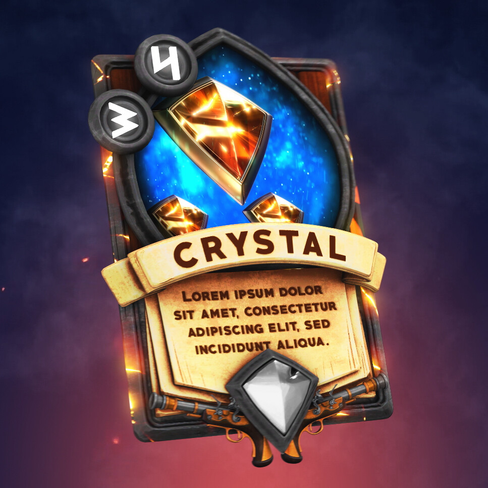 ArtStation - crystalcard