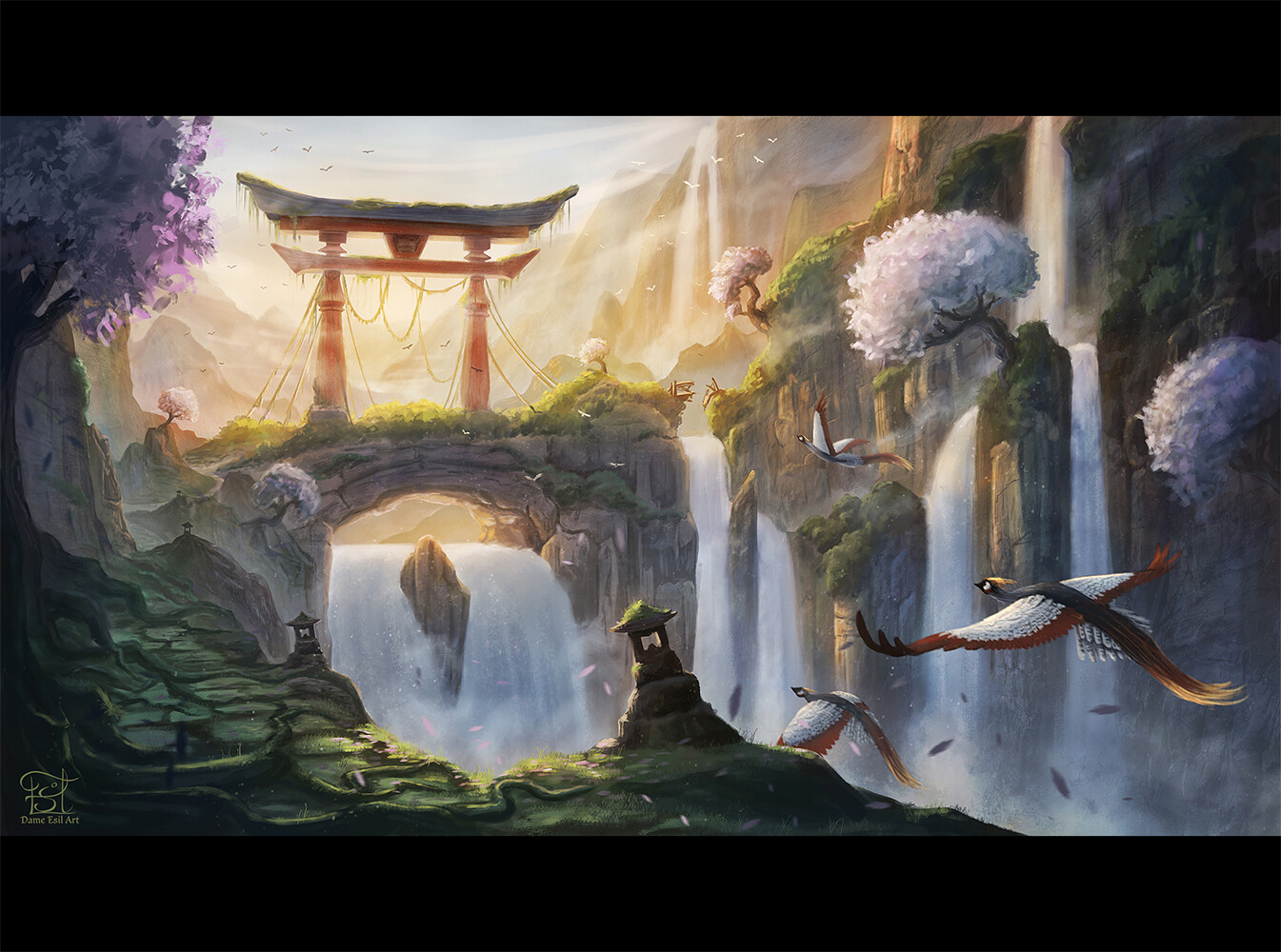 ArtStation - Forgotten Torii