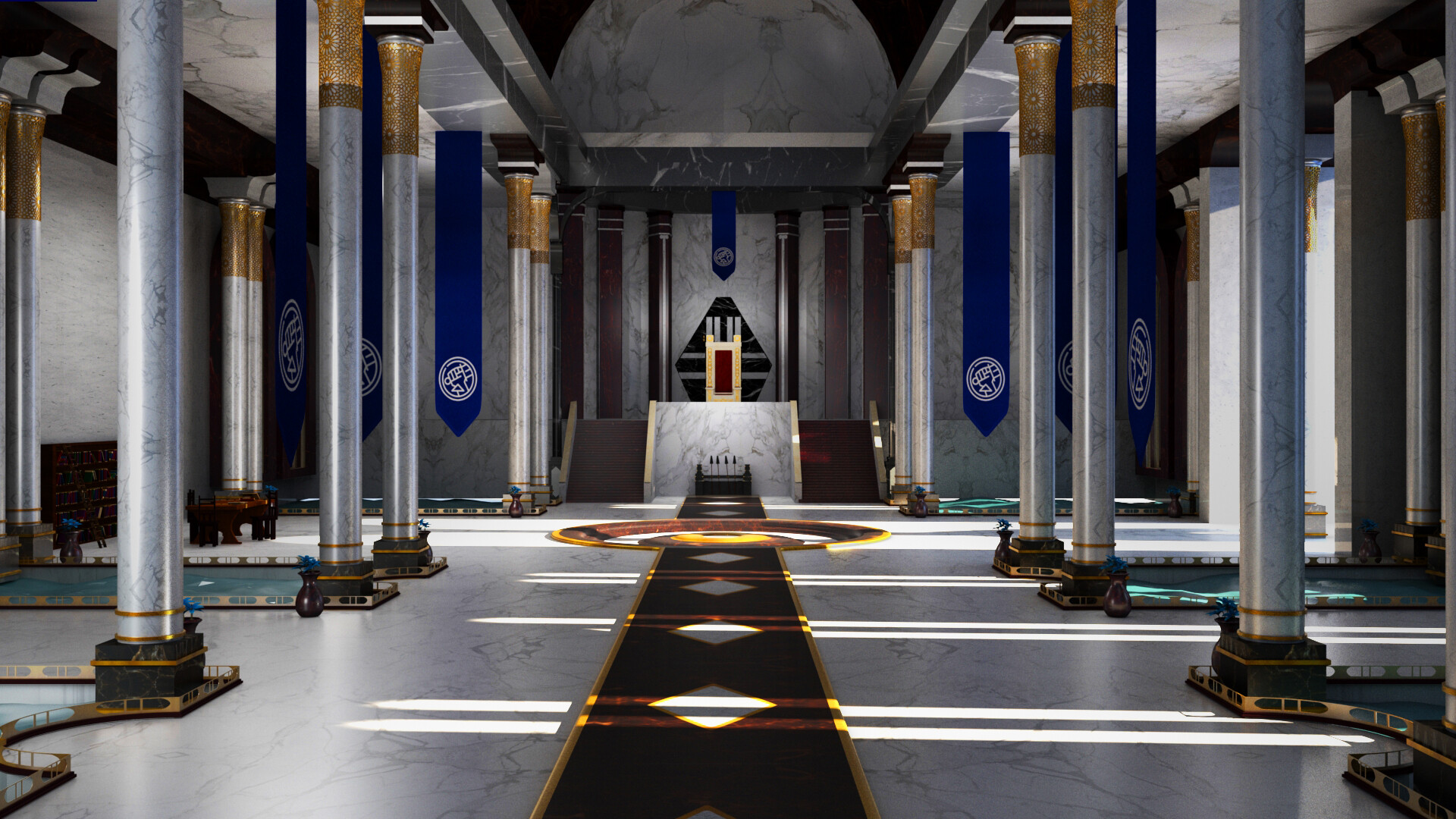 ArtStation - Throne Room