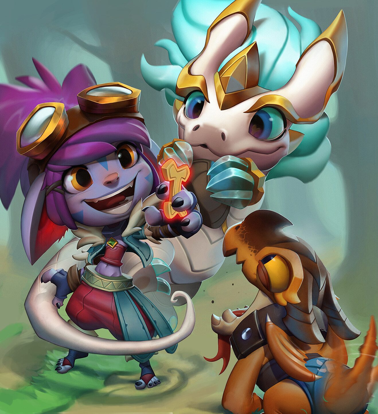 ArtStation - League of legends - Tristana fanart