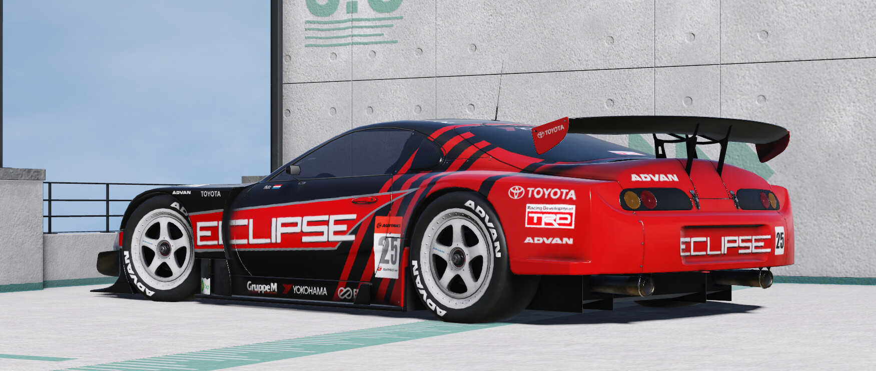 ArtStation - 2004 Advan/Eclipse JGTC Supra
