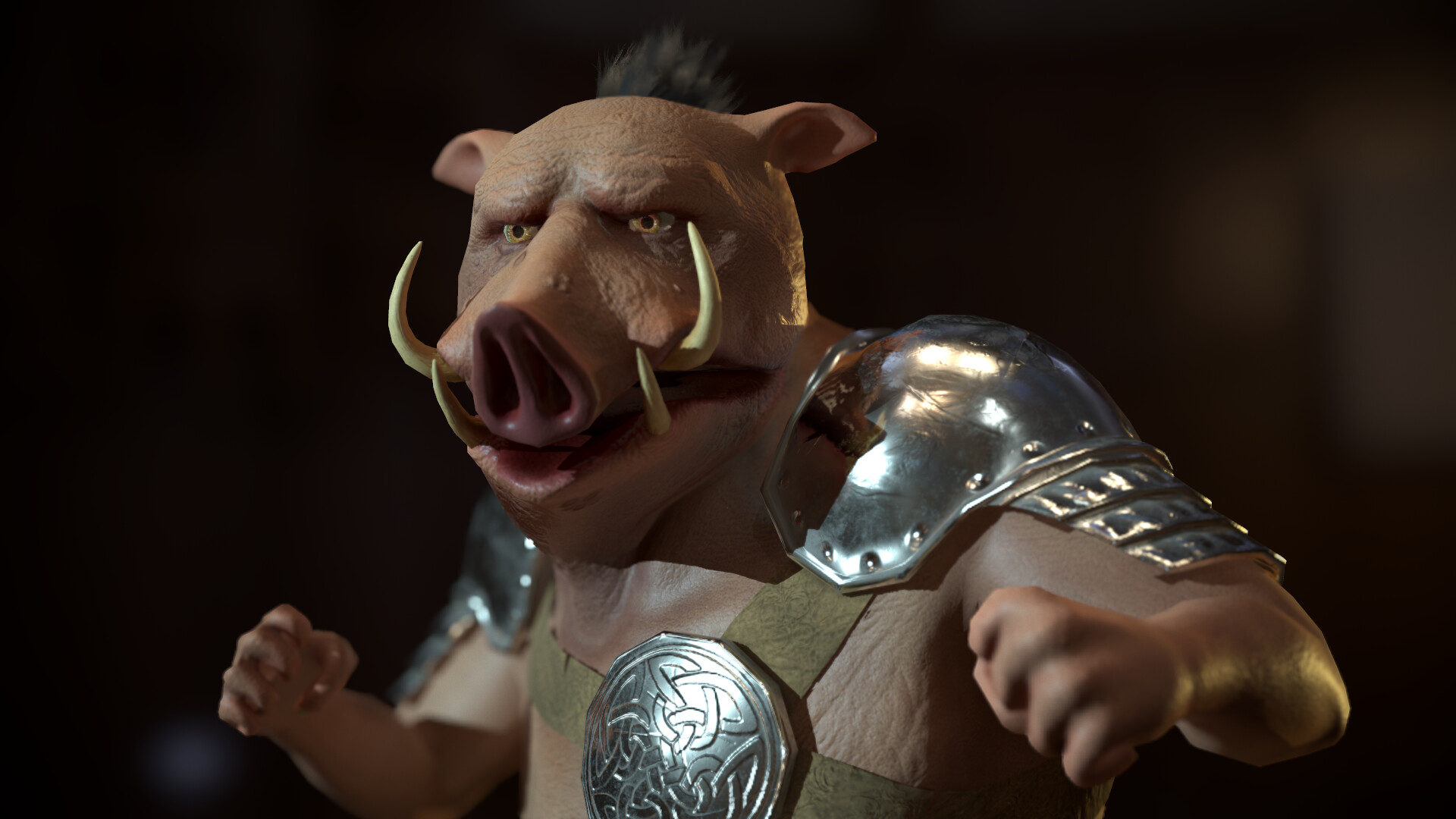 ArtStation - Boarus: Lord of the Swine