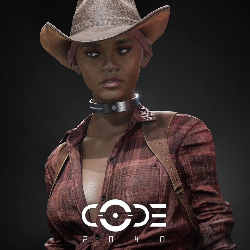 ArtStation - CODE2040-Cowboy