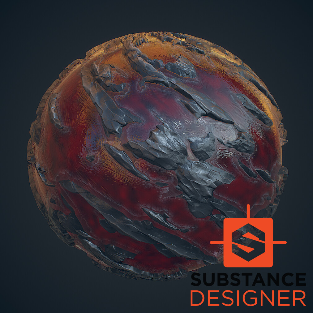 ArtStation - Stylized River of blood