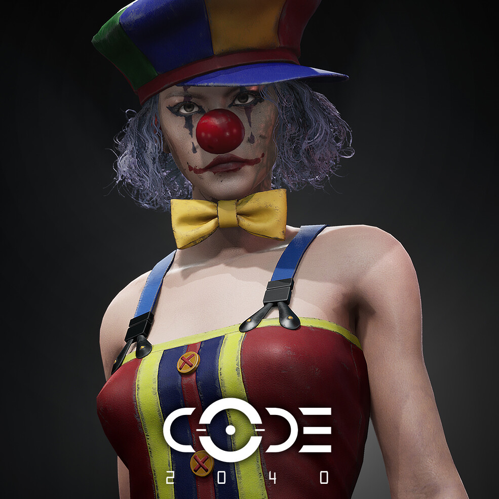 ArtStation - CODE2040-Clown
