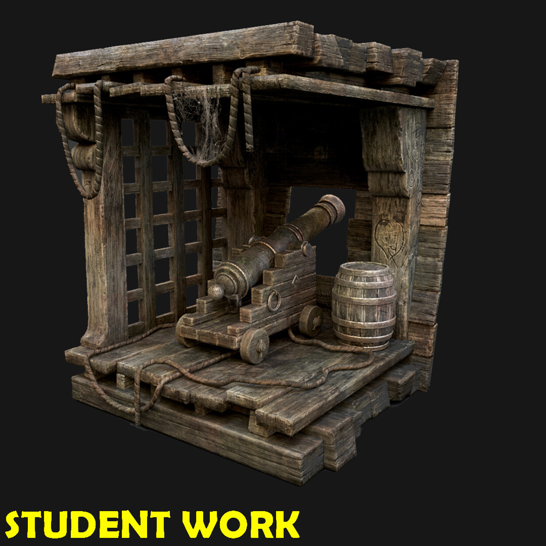 ArtStation - Cannon Room