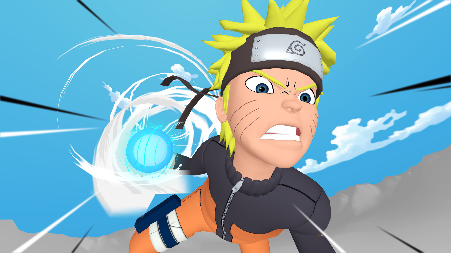 ArtStation - Naruto Fight Scene