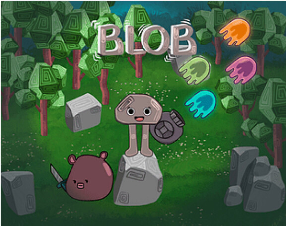 ArtStation - Blob Game Art Assets