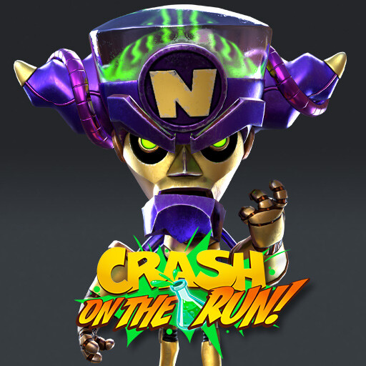 ArtStation - Robot Cortex - Crash Bandicoot: On the Run!