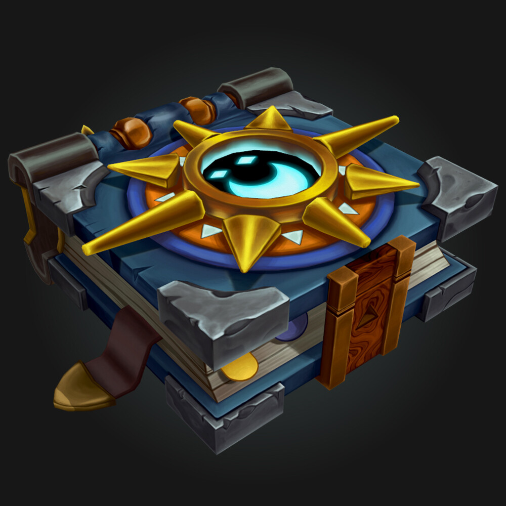 ArtStation - Magic Book "Sun and Moon" - 3D