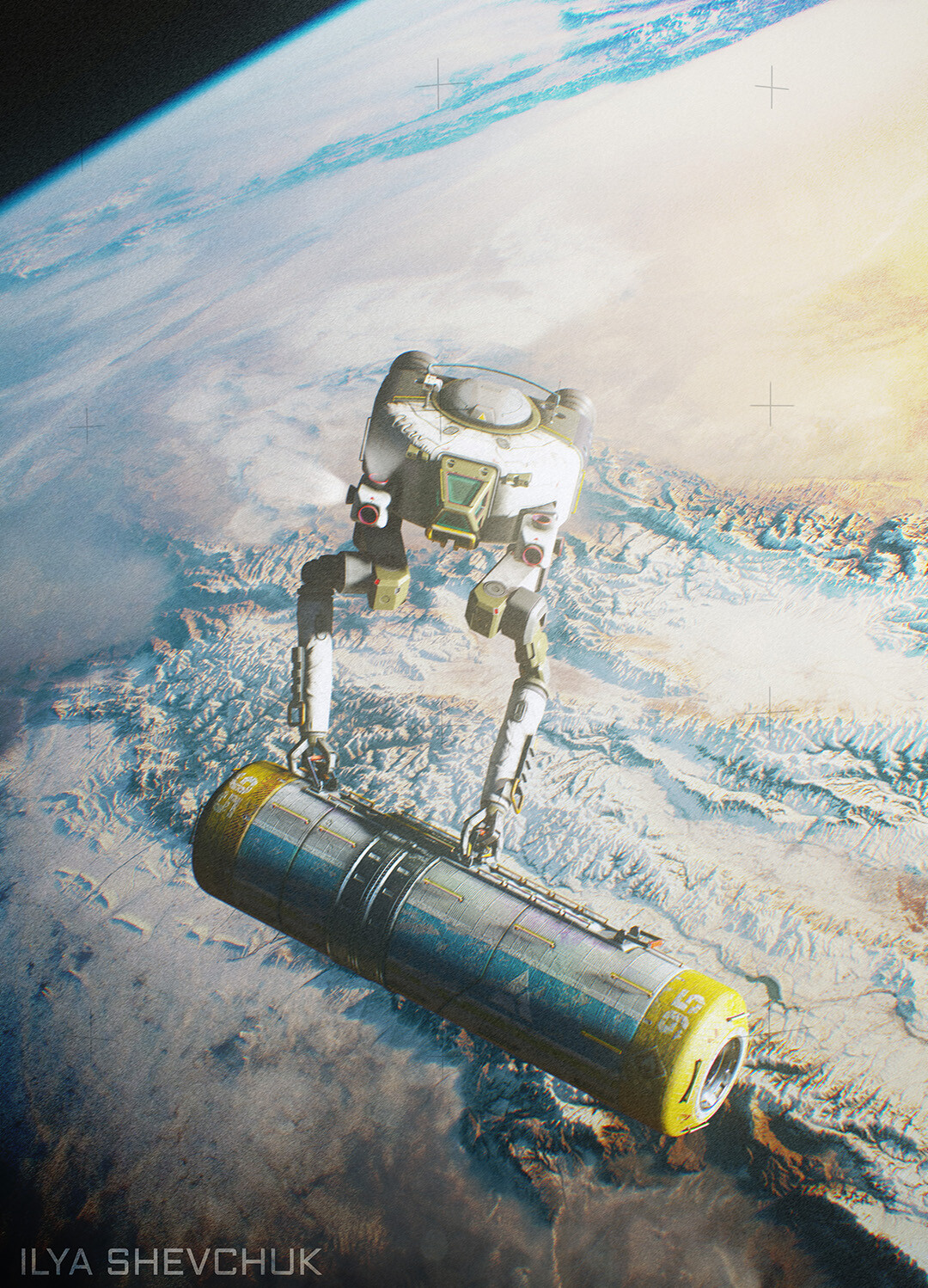 ArtStation - Spaceship EAV - 2 "CRAB"