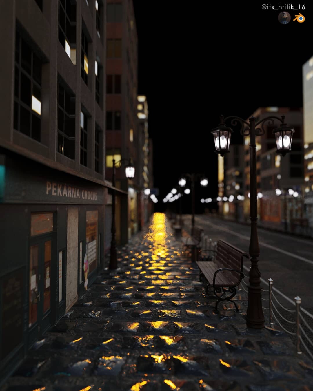 ArtStation - Scene setup for lighting.