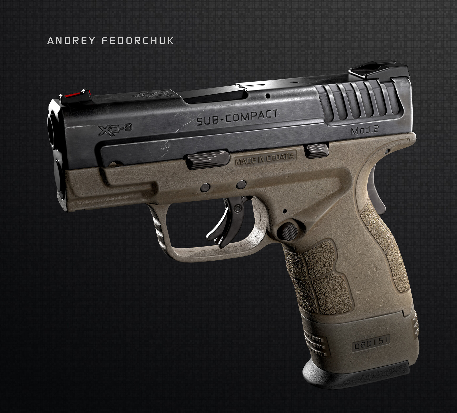 ArtStation - Springfield XD mod. 2