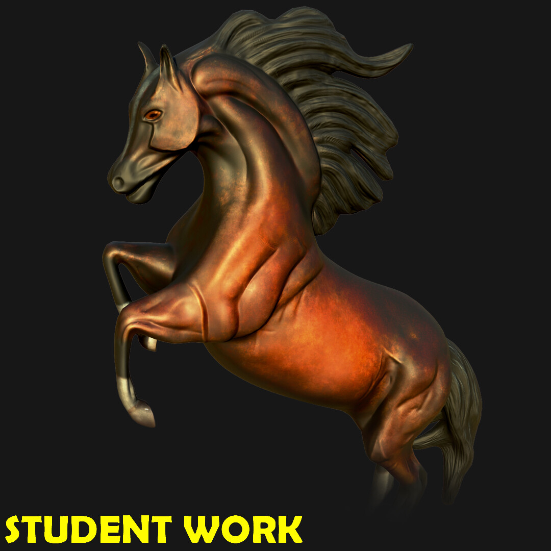 ArtStation - Horse Texture