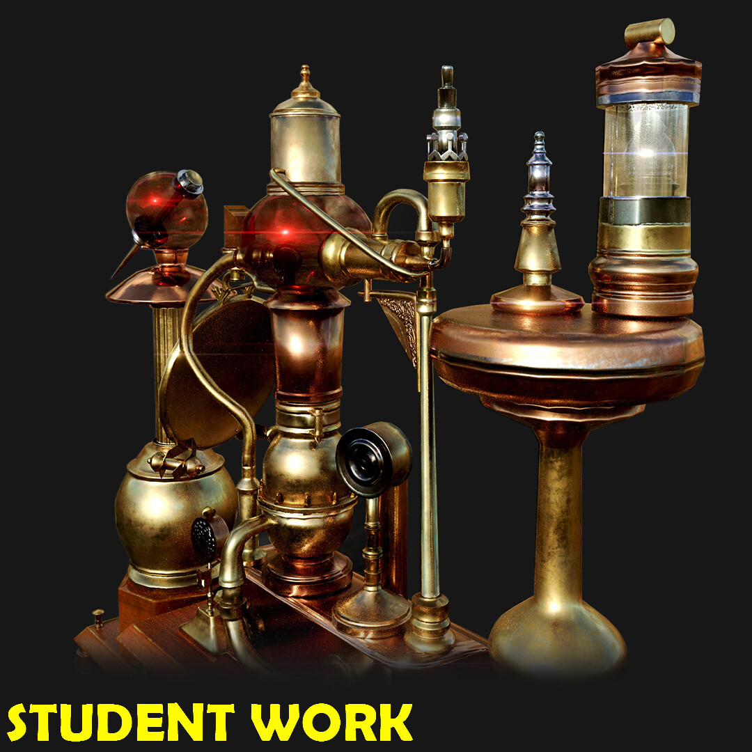 ArtStation - steampunk contraptions & machines