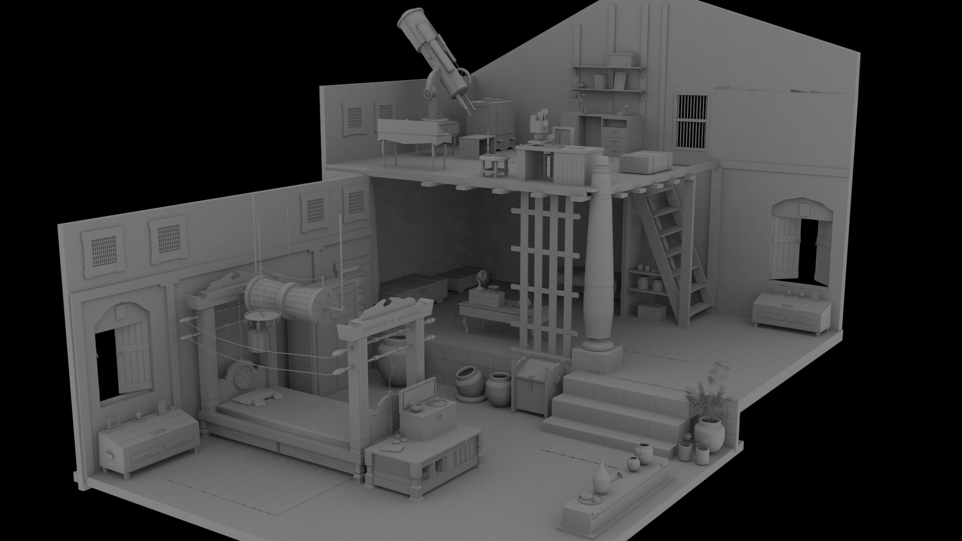 ArtStation - Concept art modeling