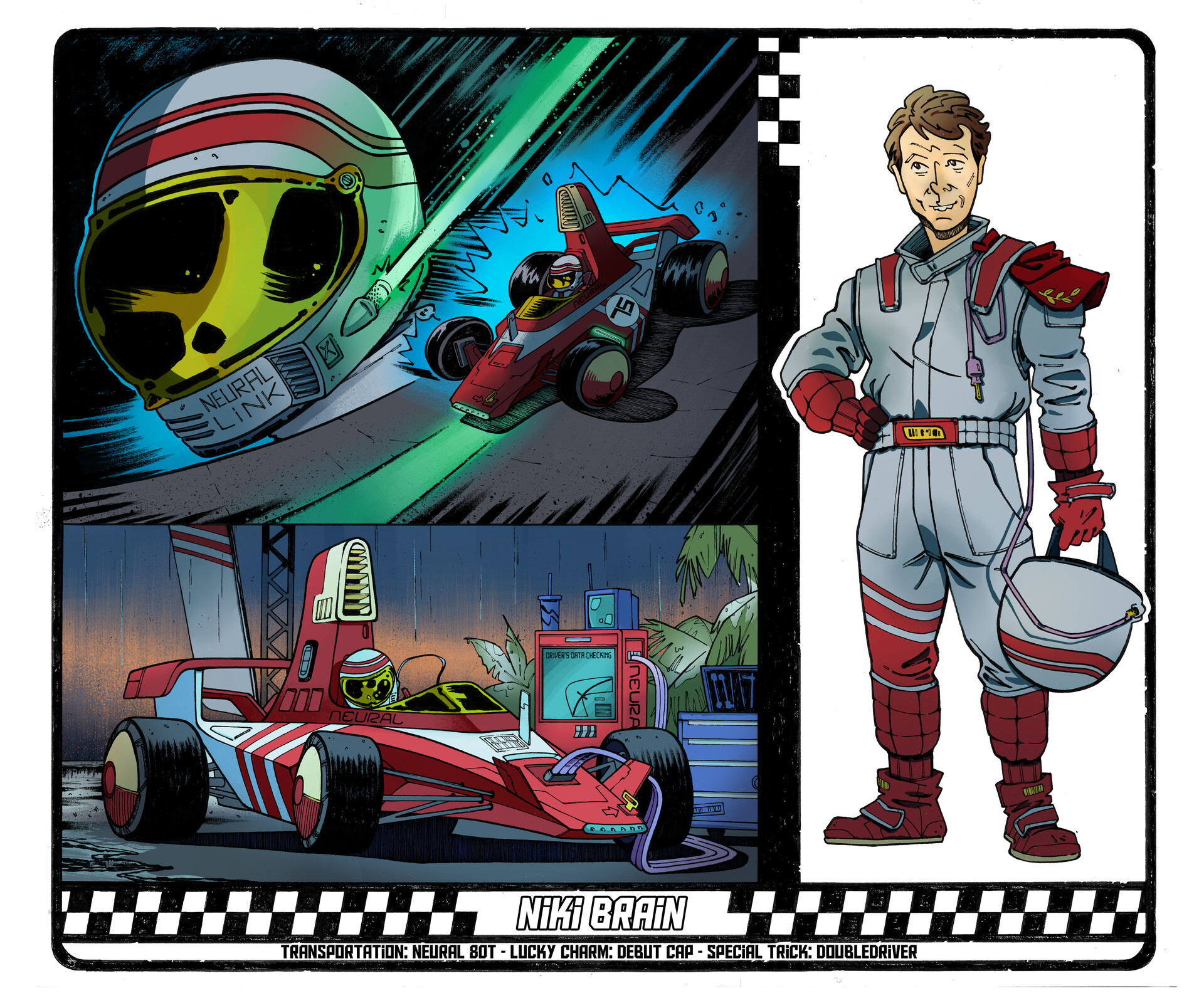 ArtStation - Radical Racers contest