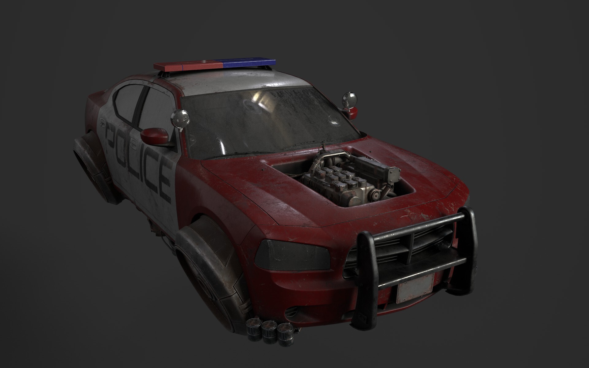 ArtStation - Police car Sci-Fi