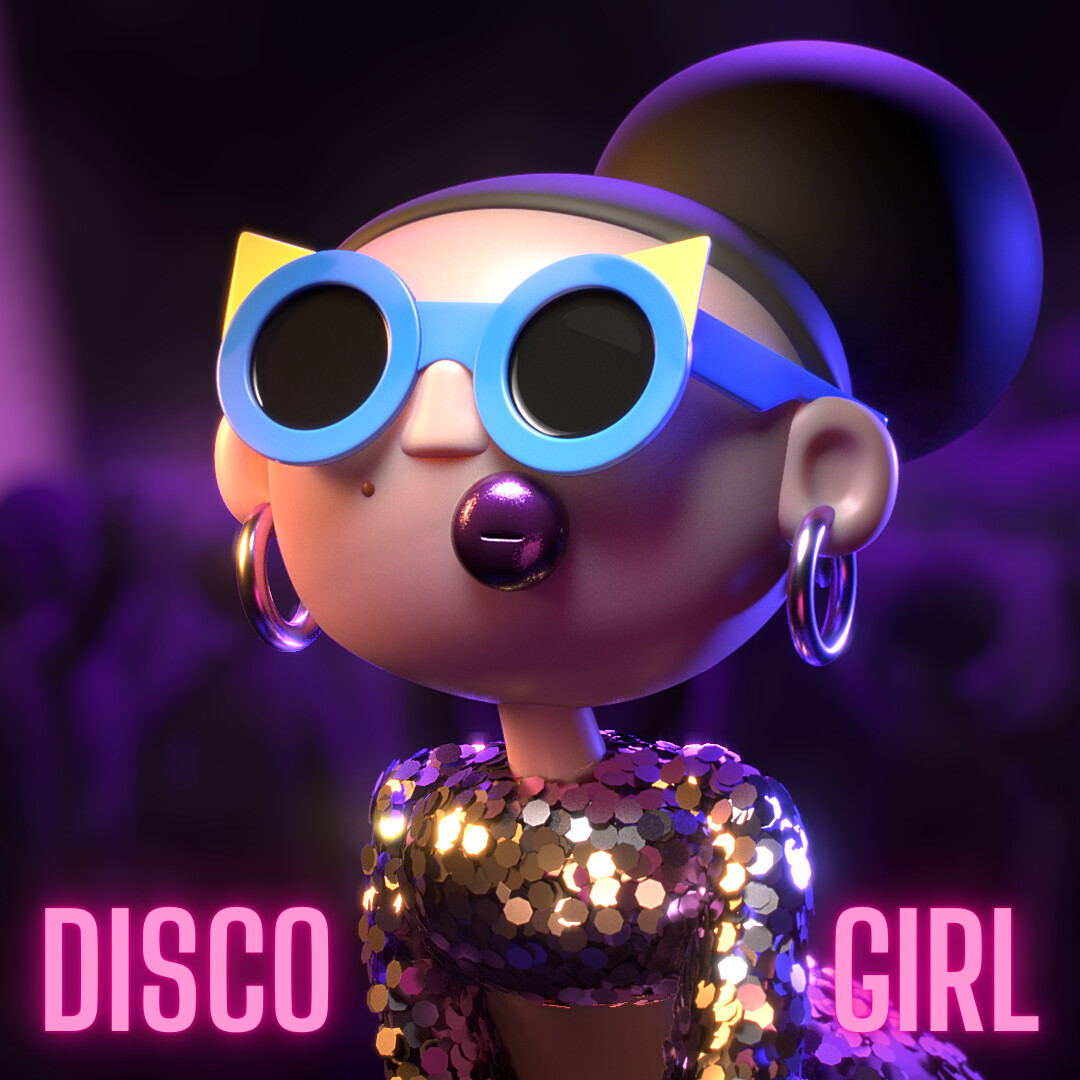 ArtStation - Disco Girl