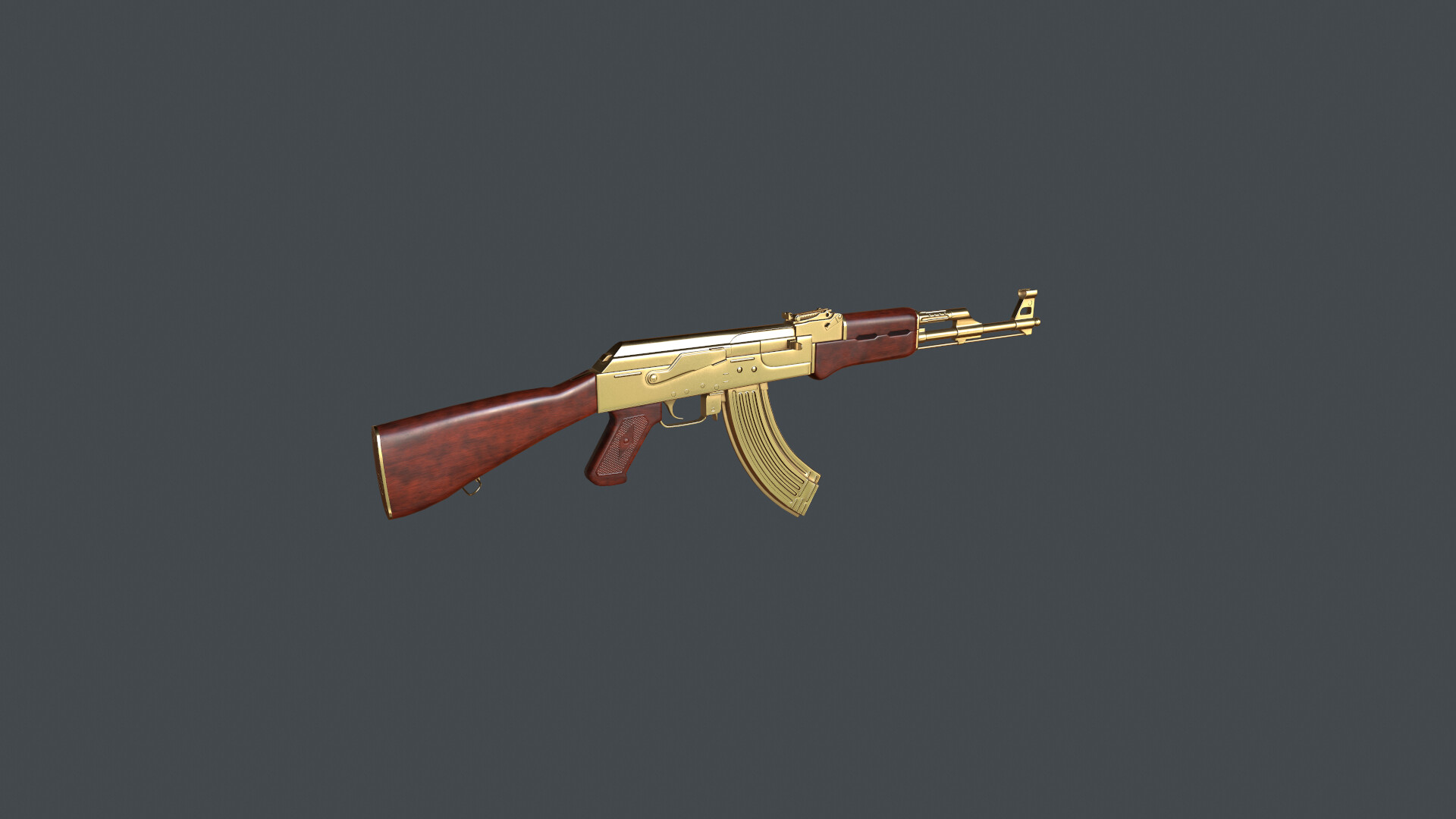 ArtStation - Ak47 - Gold Edition