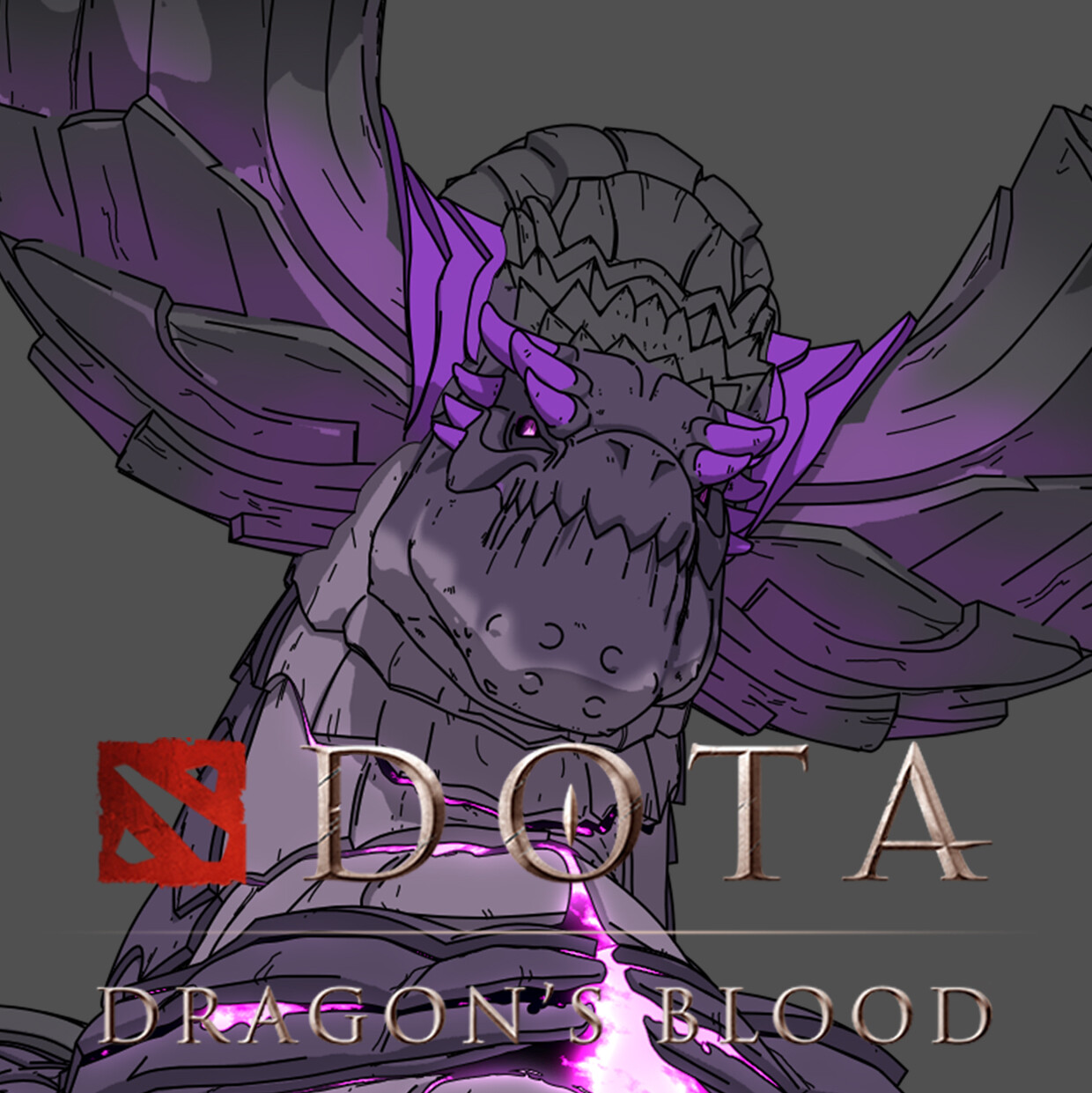 ArtStation - DOTA Dragon's Blood - Byssrak