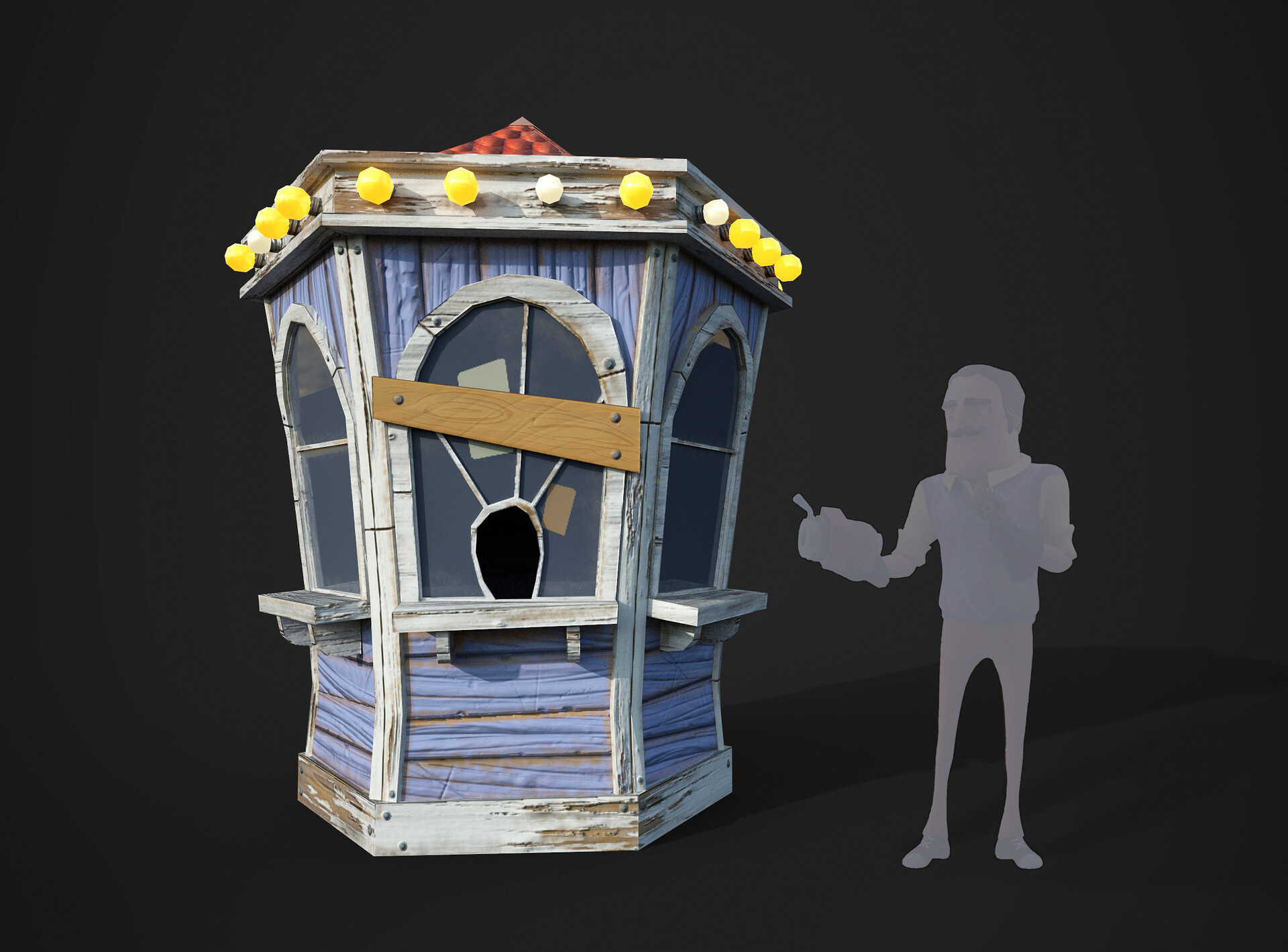 ArtStation - Circus box office