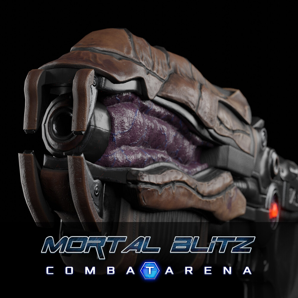 ArtStation - Alien Shotgun - Combat Arena VR