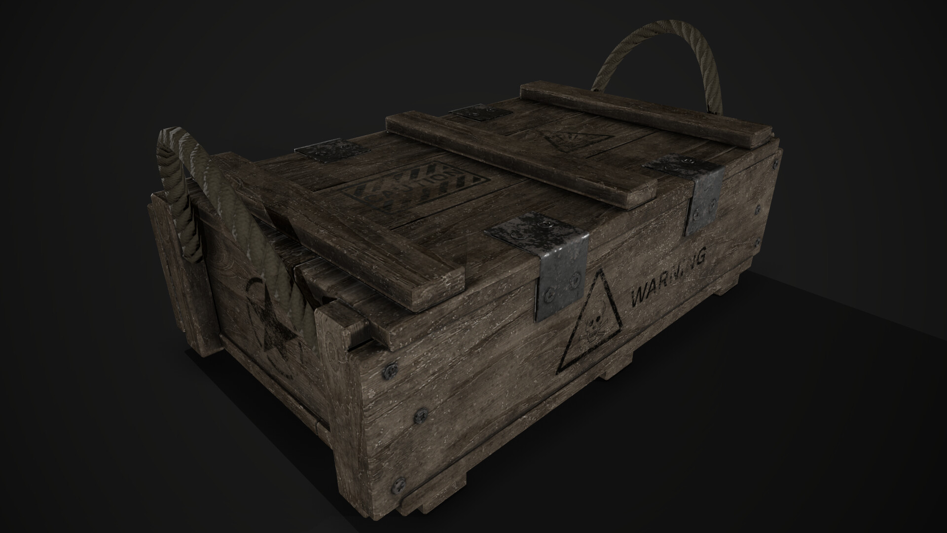 ArtStation - Crate(Ammo/Explosives)
