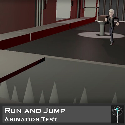 ArtStation - Part 2 Malcom - Run and Jump 3D animation
