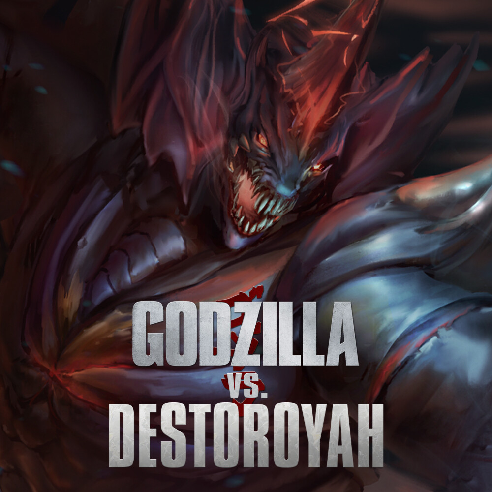 ArtStation - GODZILLA vs. DESTOROYAH