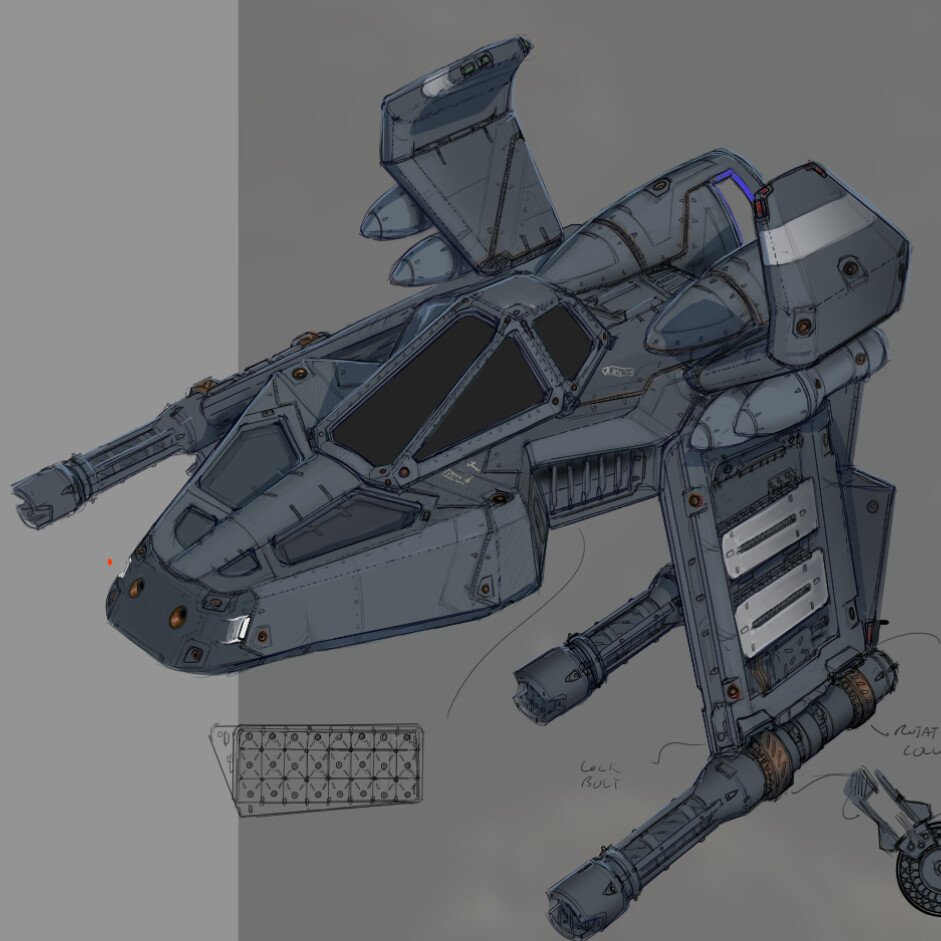 ArtStation - Pyro-GX Rough Concept