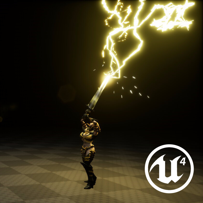 ArtStation - Lightning Sword Attack - VFX
