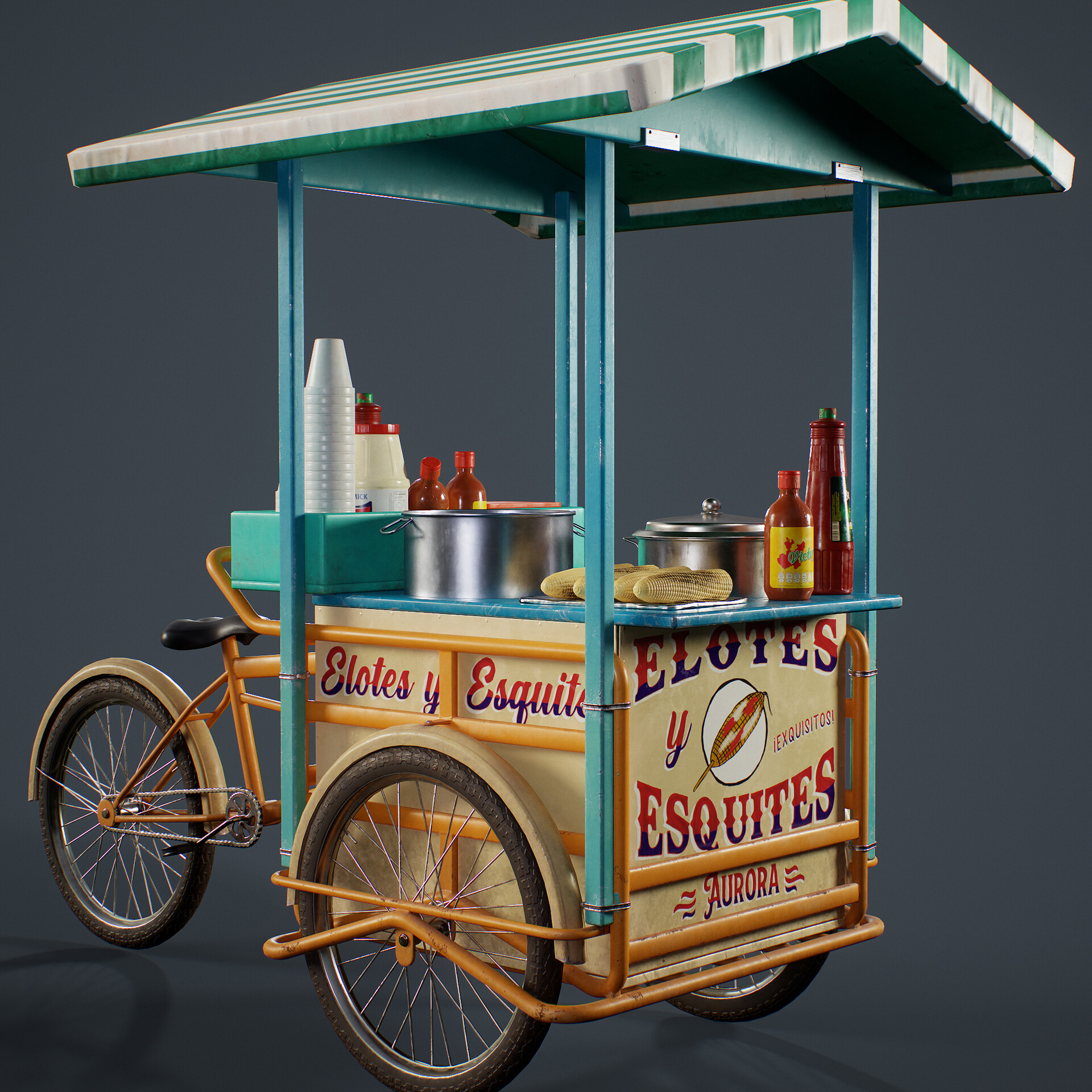 ArtStation - Elote Cart