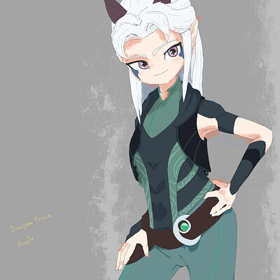 ArtStation - Rayla from The Dragon Prince