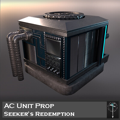 ArtStation - AC Unit Prop