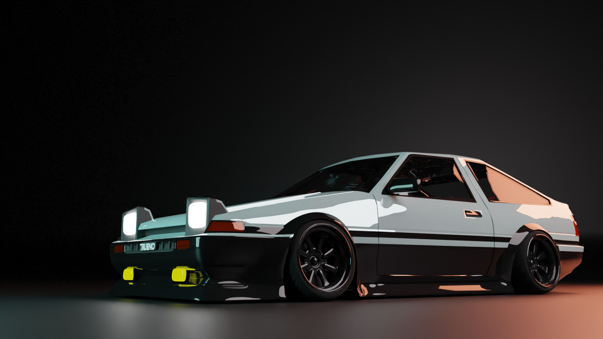 ArtStation - AE86 3d model