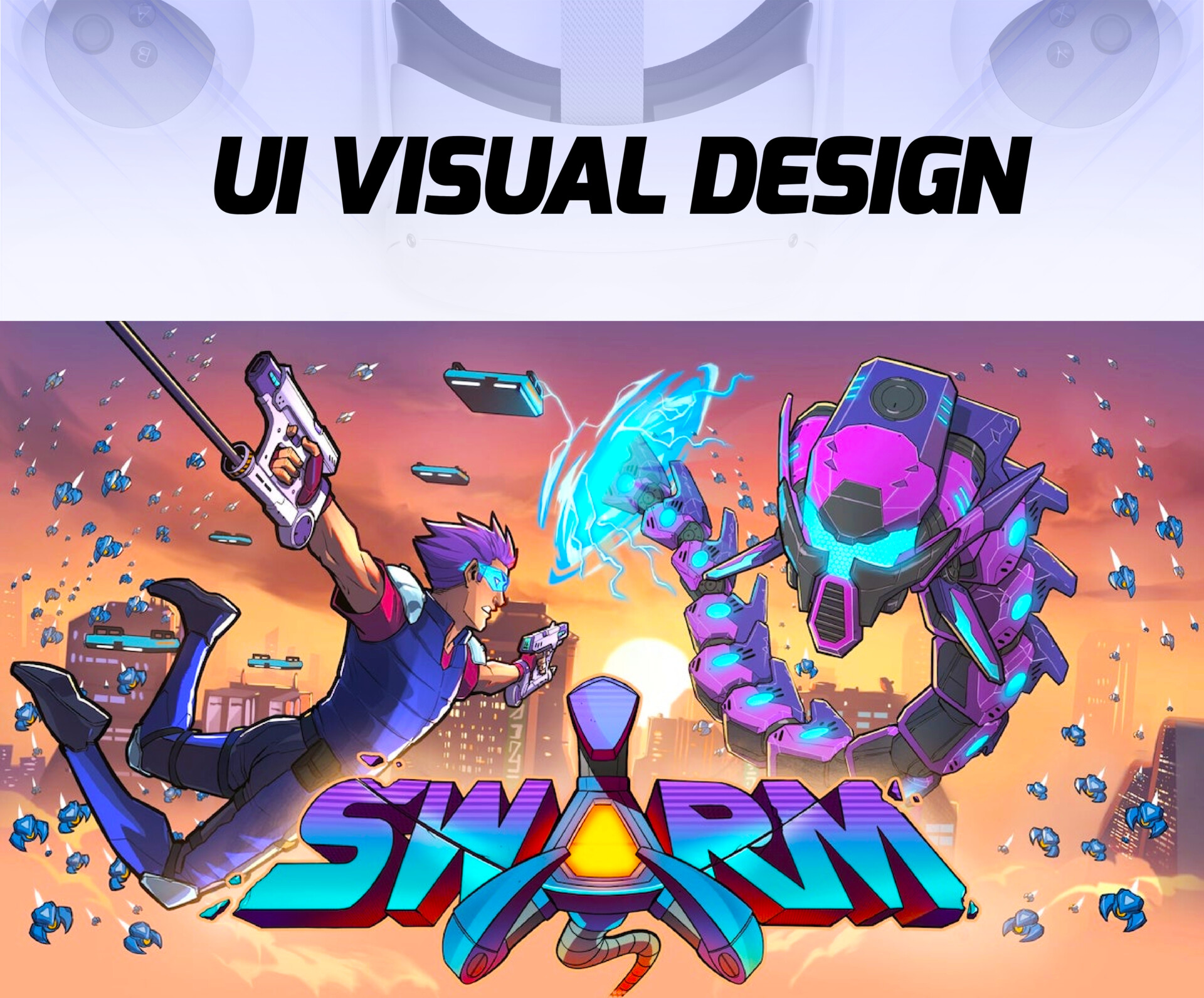 ArtStation - SWARM VR - UI Design | Greensky Games