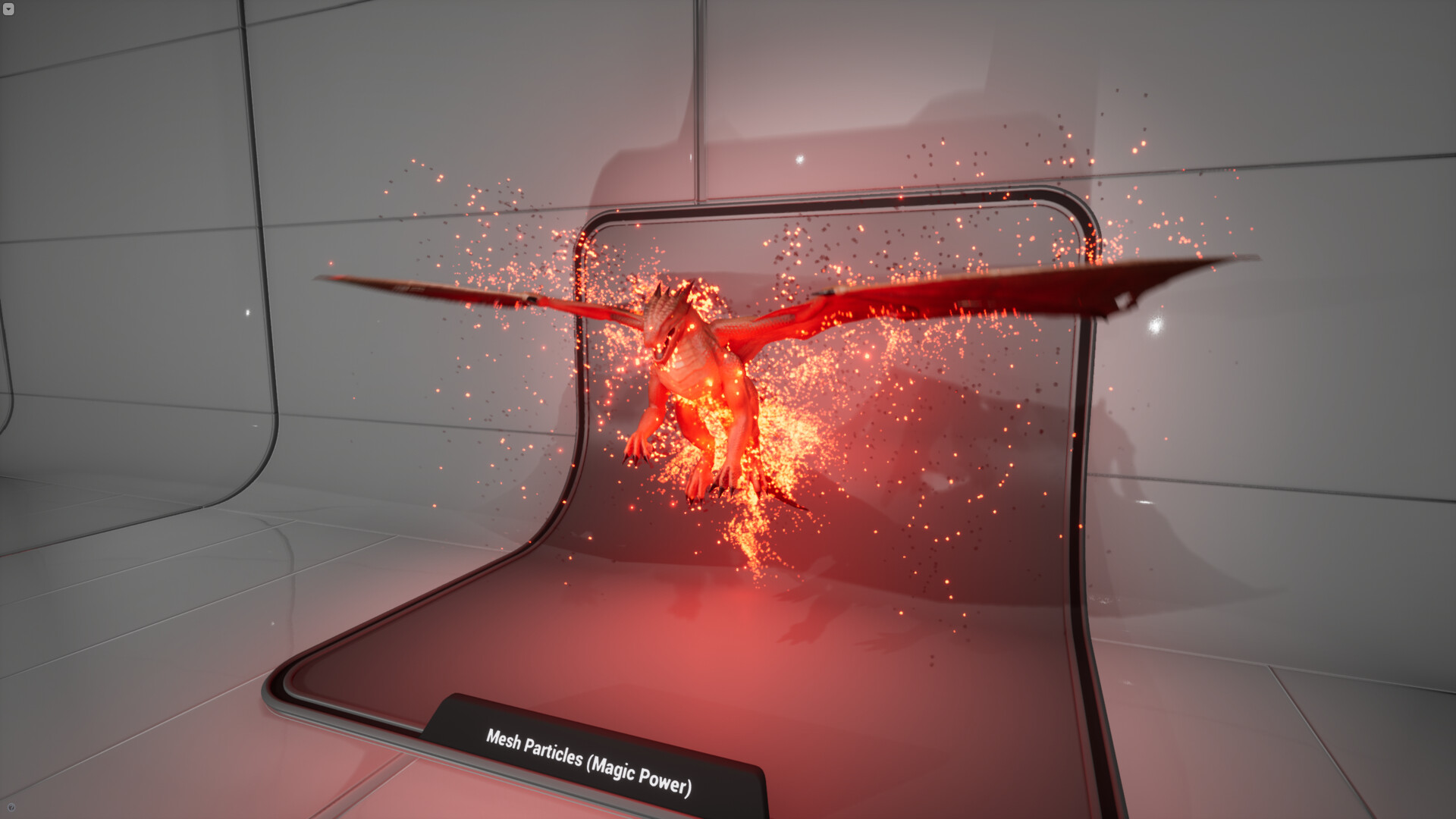 ArtStation - Magic Embers - Mesh Particles