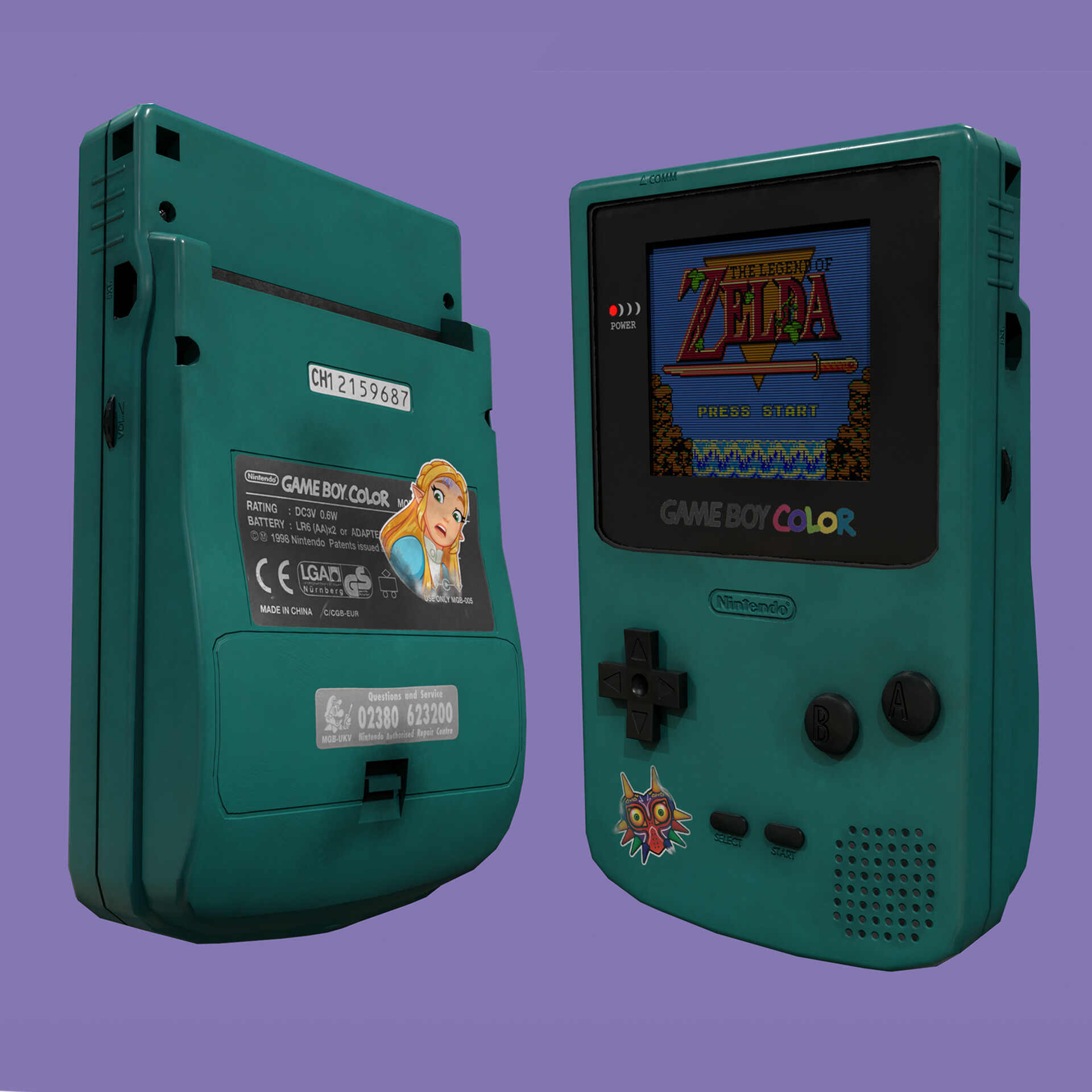 ArtStation - Gameboy Color!