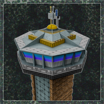 ArtStation - Sci-Fi Tower