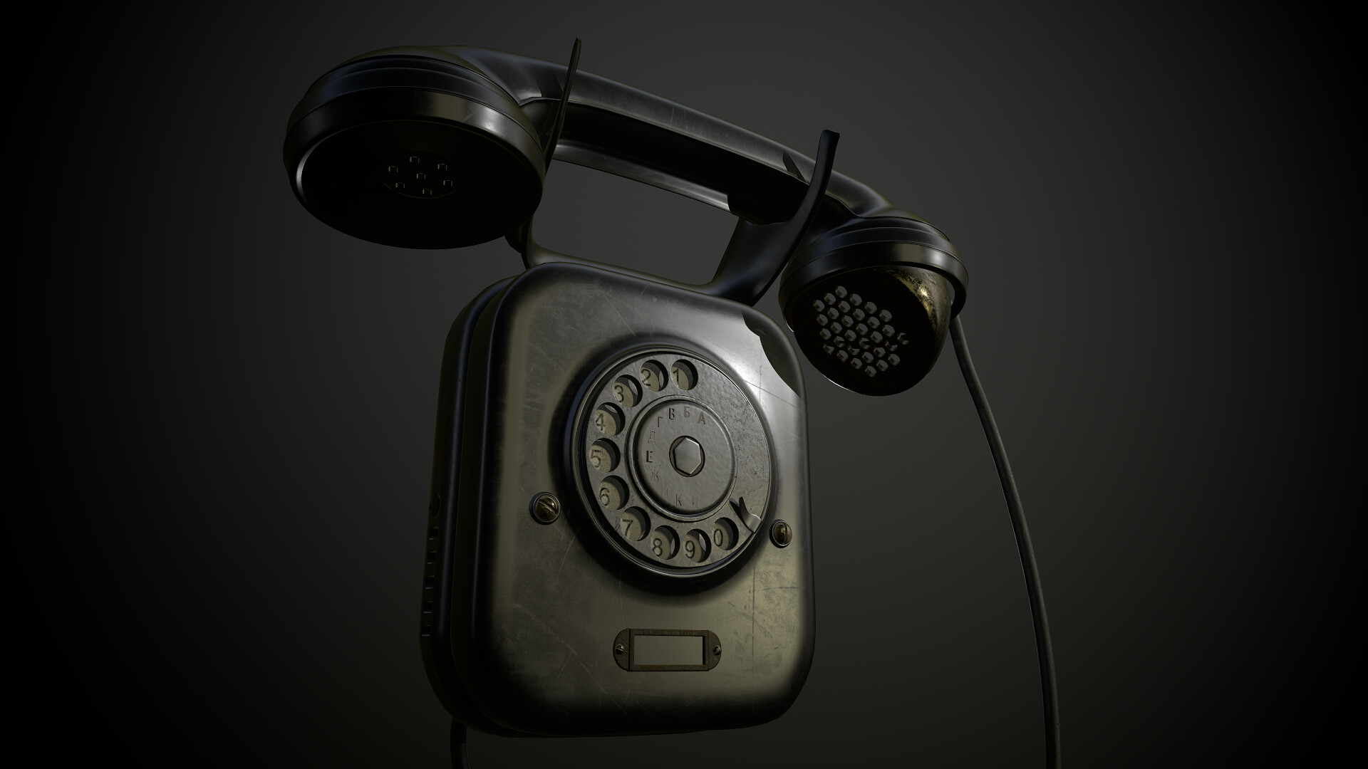 ArtStation - old phone