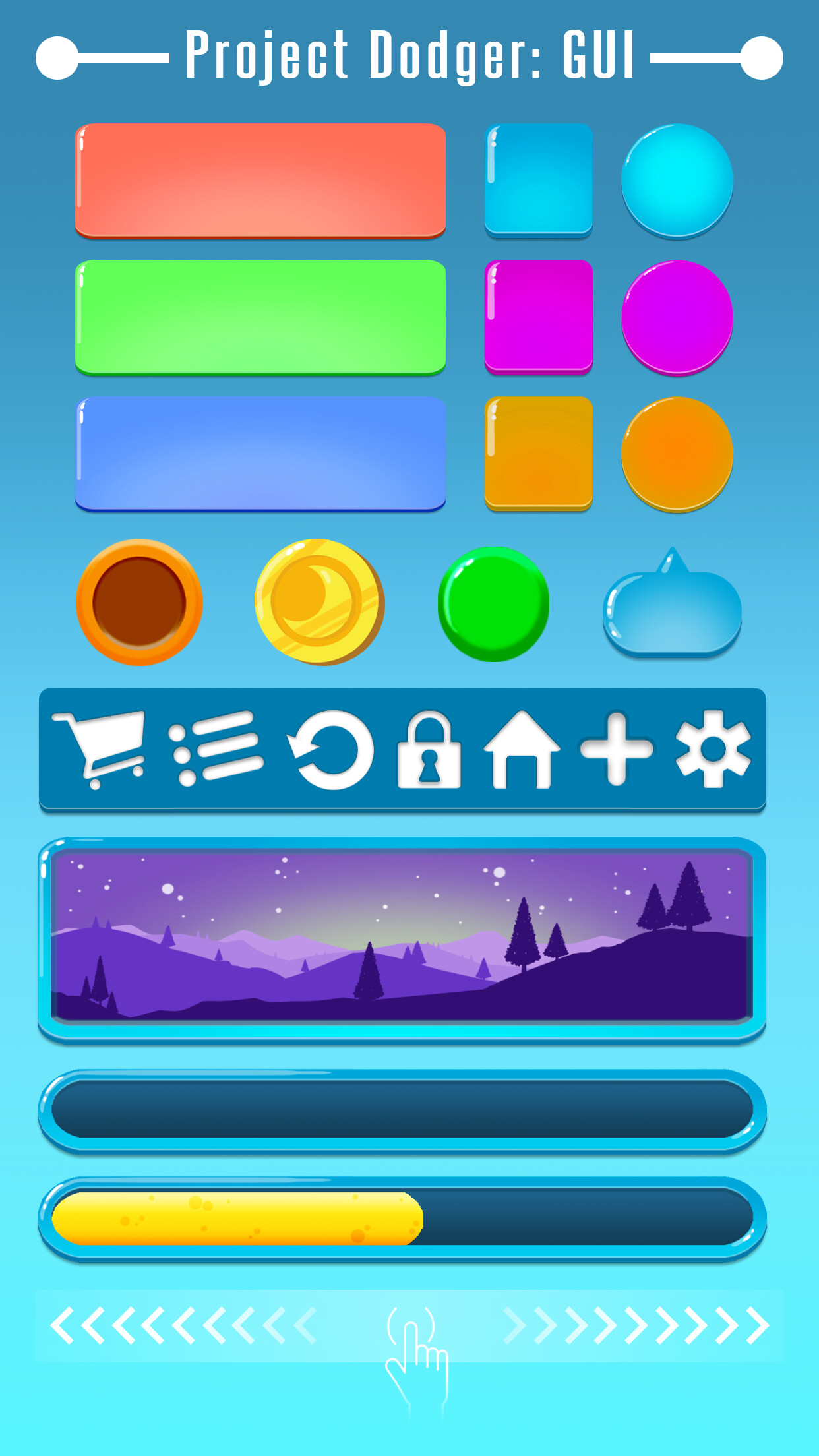 ArtStation - Stylized GUI Concepts