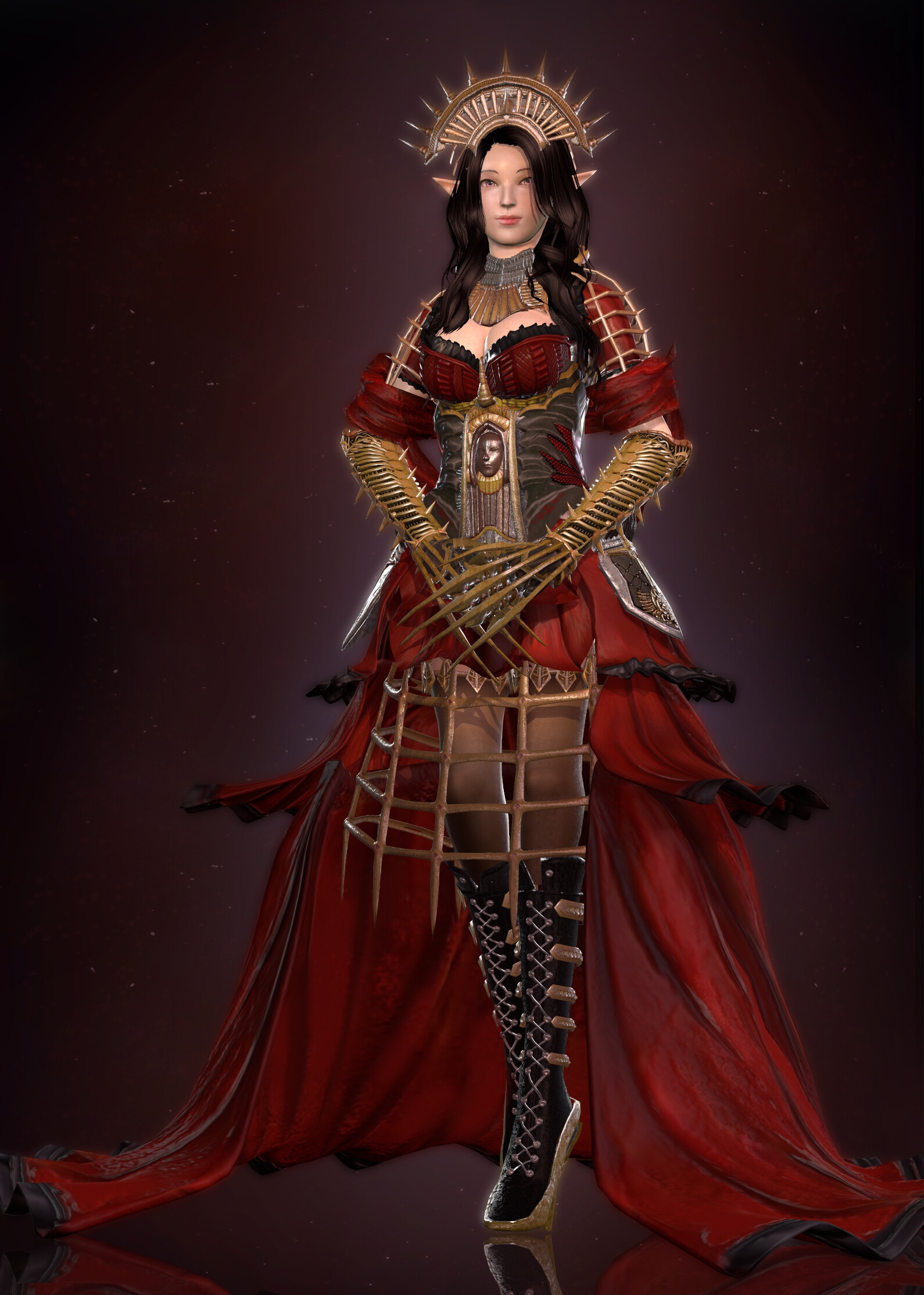 ArtStation - Vampire Queen 3D Artwork