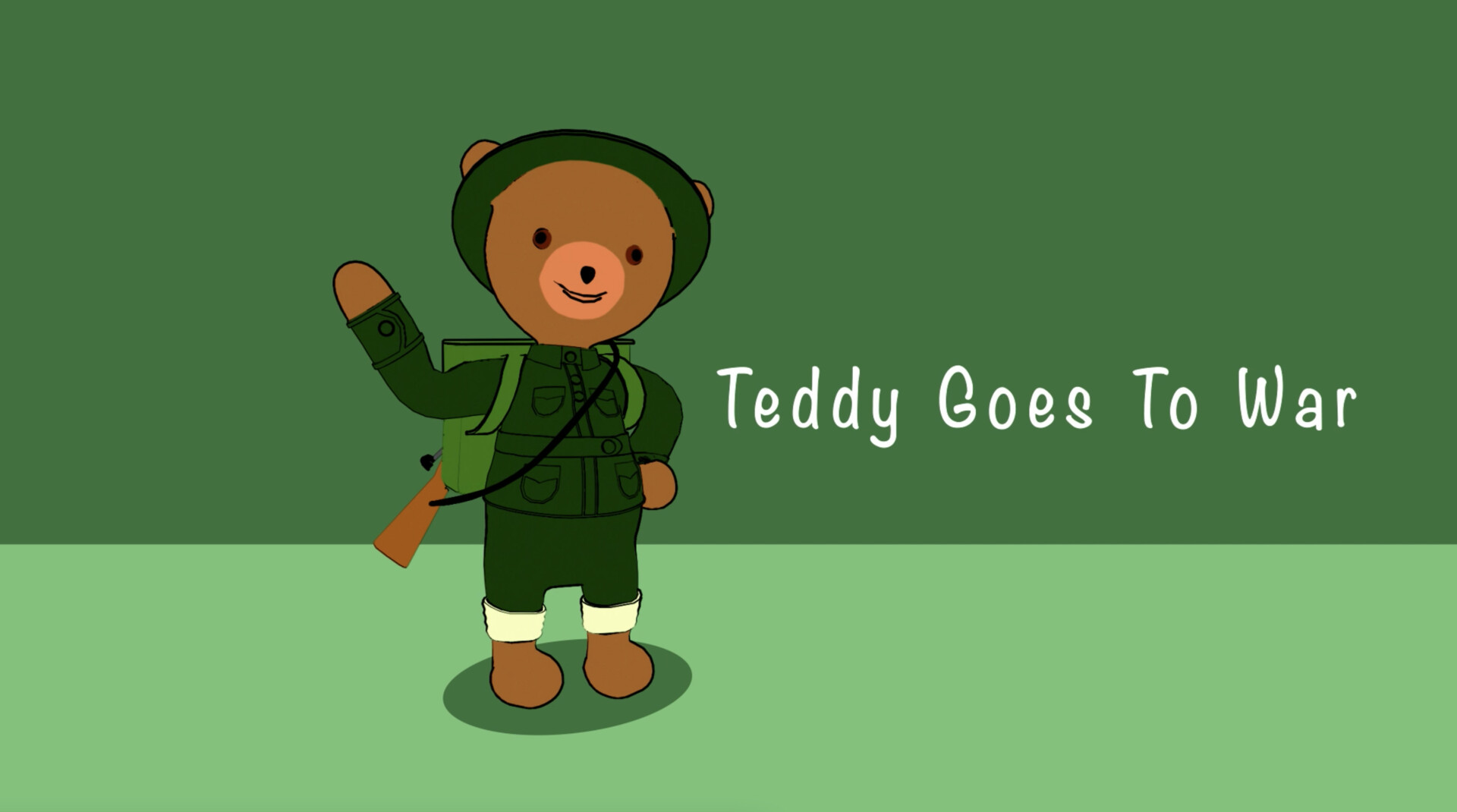 ArtStation - Teddy Goes To War