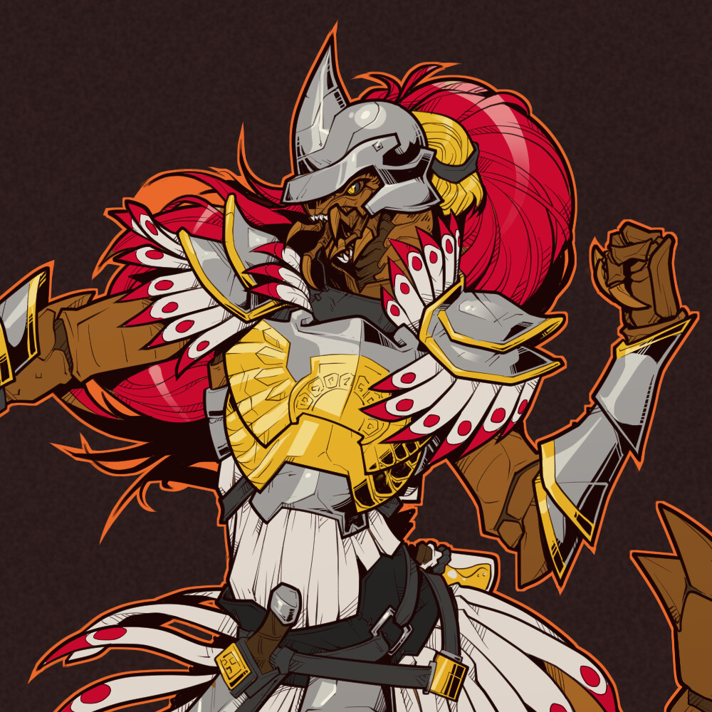 ArtStation - Commission: Qutil the Tlincalli