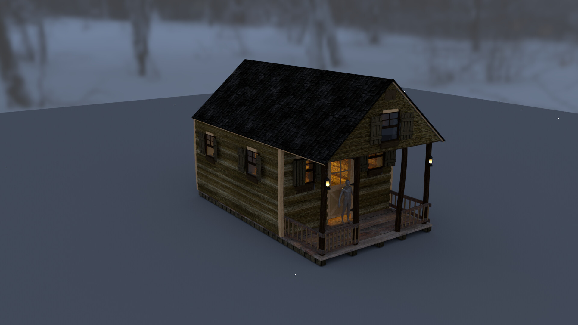 ArtStation - logCabin