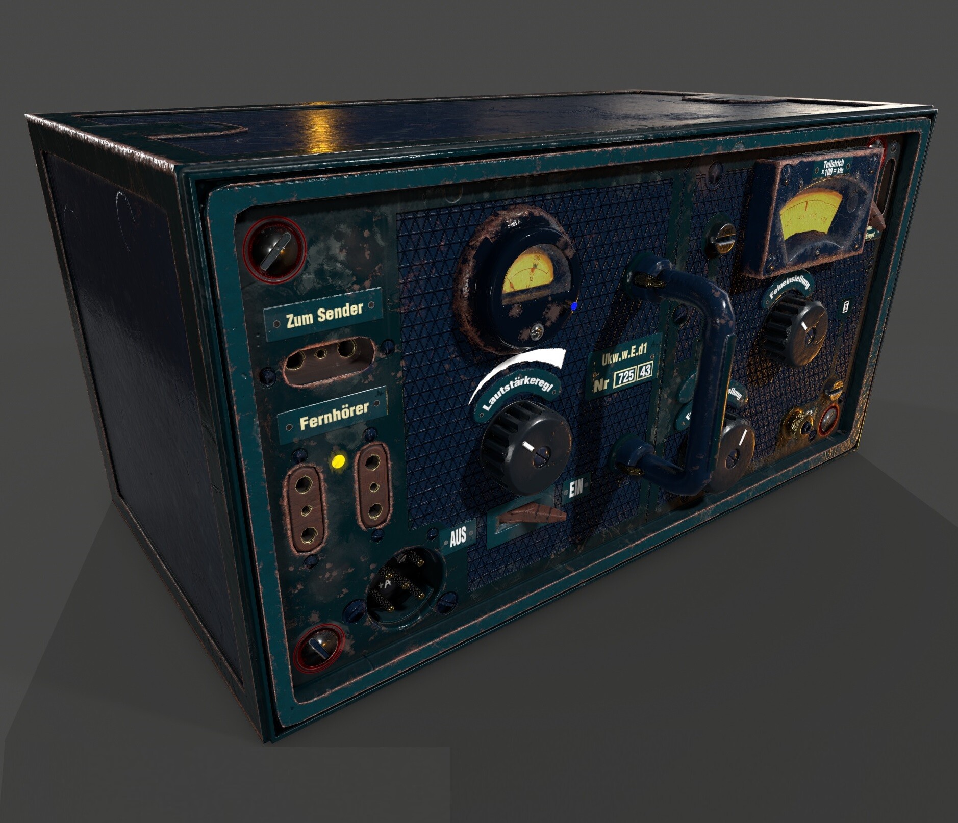 ArtStation - WW2 Radio / 20W.S.d.