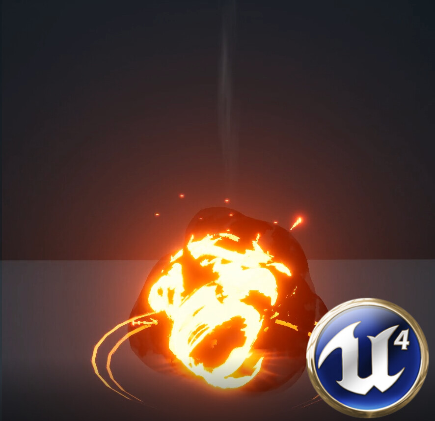 ArtStation - Explosion VFX (Unreal Engine)